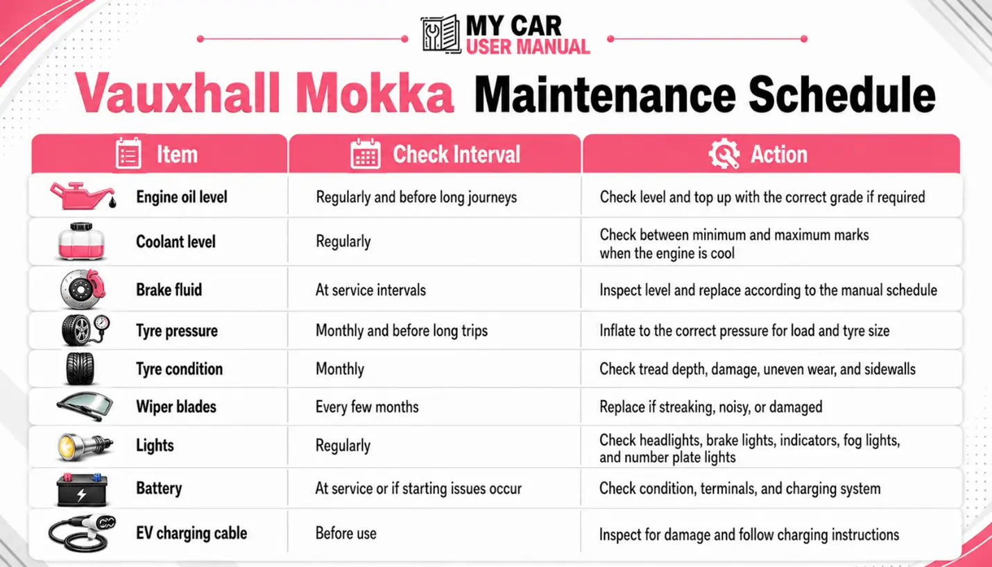Vauxhall Mokka Owner Manual PDFs for Every Generation